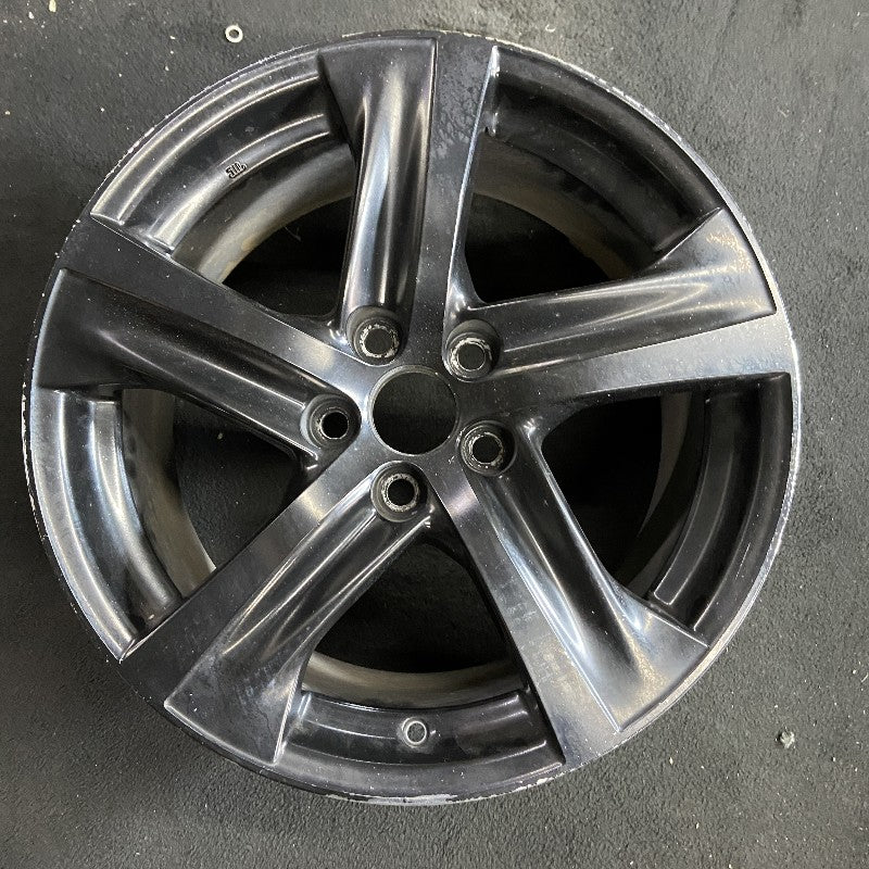 18" LEXUS IS200T 17 18x8.5 alloy 5 spoke dark gray inlay Original OEM ...