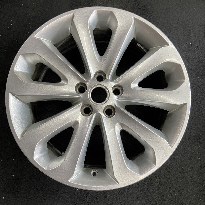 20" RANGE ROVER 13-17 alloy 20x8.5 10 spoke 5 split spoke shadow chrom ...