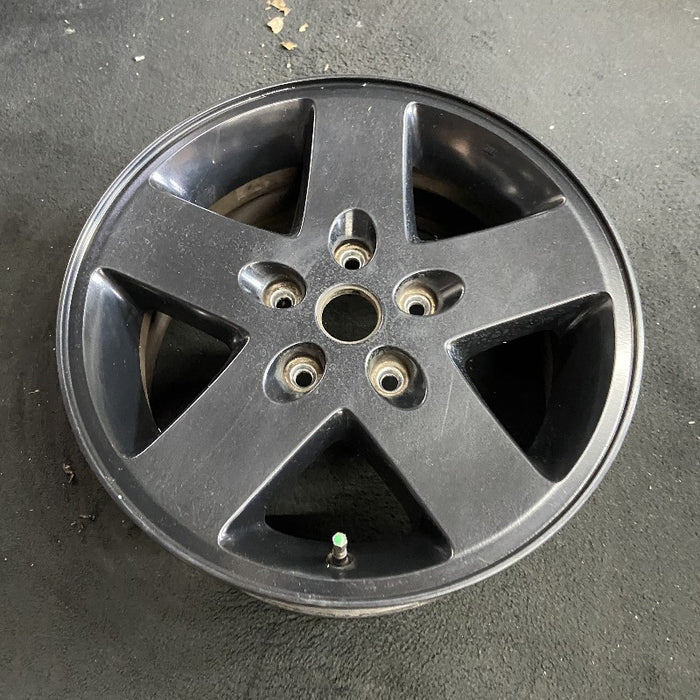 17" WRANGLER 12-13 17x7.5 5 spoke black Original OEM Wheel Rim — OEM ...