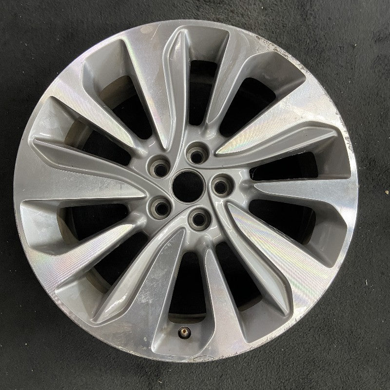 18" ENCORE 17-18 18x7 aluminum 10 spoke gray inlay Original OEM Wheel ...