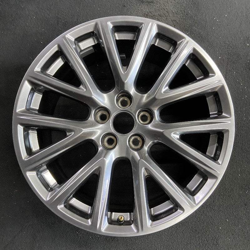 20" XT4 19-20 20x8.5 7 Y spoke black metallic opt SHL Original OEM Whe ...