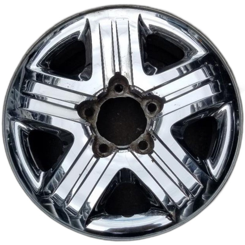 18" TUNDRA 12-13 18x8 steel chrome clad 5 spoke Original OEM Wheel Rim ...