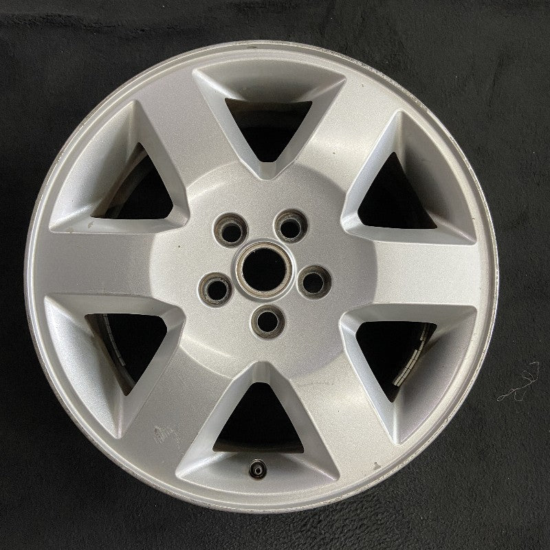 19" ROVER LR3 05-08 alloy 19x8 6 spoke silver sparkle Original OEM Whe ...