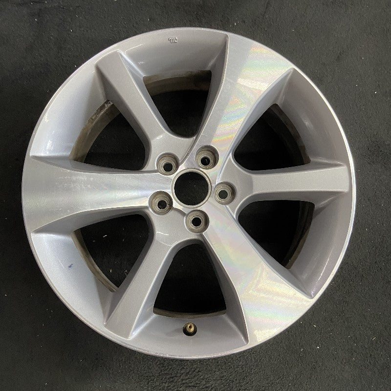 17" LEGACY 13-14 17x7 alloy 6 spoke machined face silver thin spokes O ...