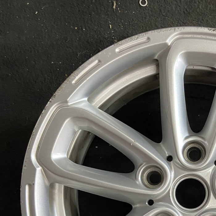 17" COUNTRYMAN 15-17 17x7 triangle spoke silver Original OEM Wheel Rim ...