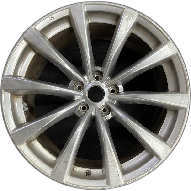 19" INFINITI G37 10 19x9 alloy rear 10 spoke Cpe Original OEM Wheel Ri ...
