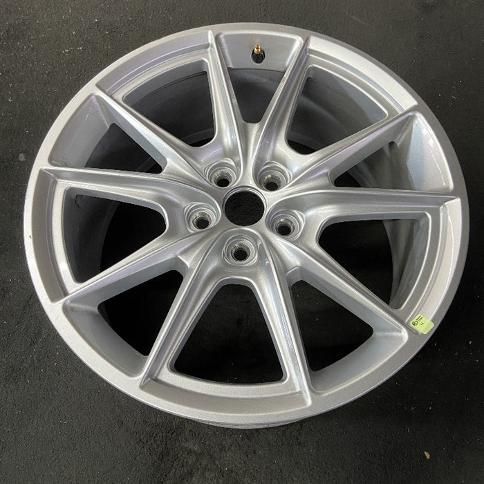 19" FORD MUSTANG 24 19x8-1/2 5 spoke V spoke Original OEM Wheel Rim ...