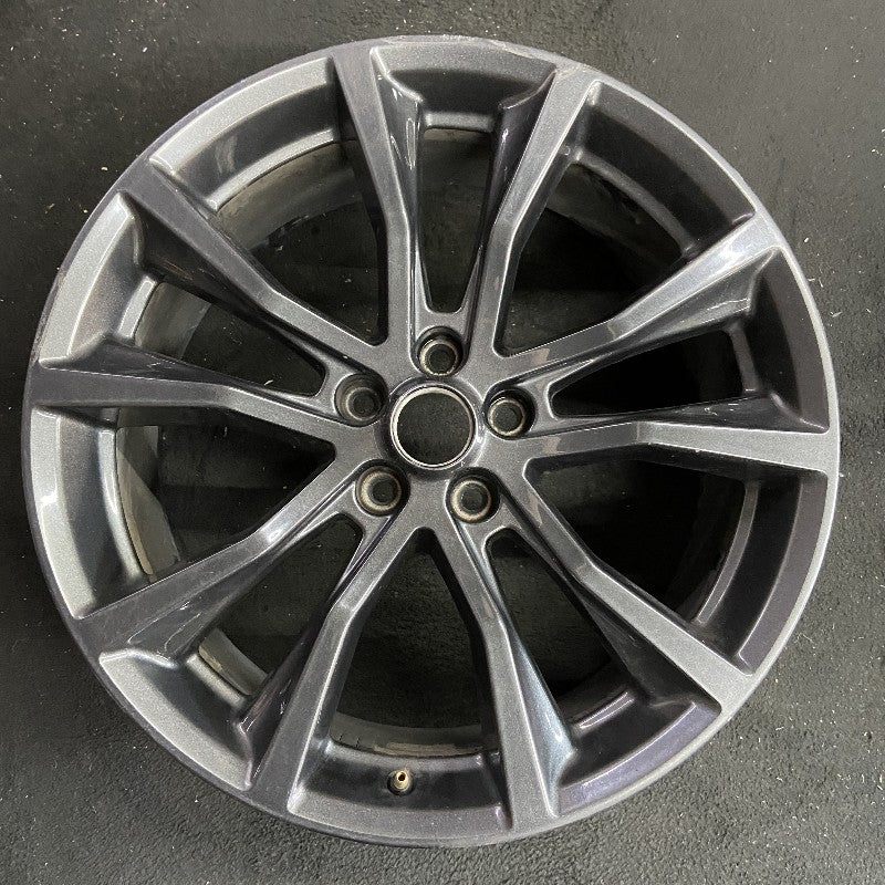 20" EXPLORER 17-19 20x8.5 aluminum TPMS 10 spoke dark gray Original OE ...