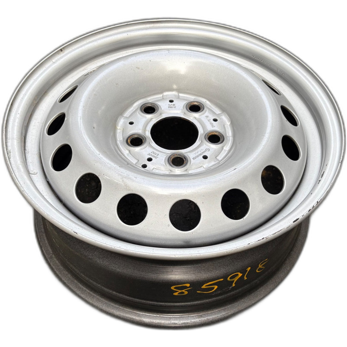 16" METRIS 23 447 Type, 16x5.5, steel Original OEM Wheel Rim — OEM ...