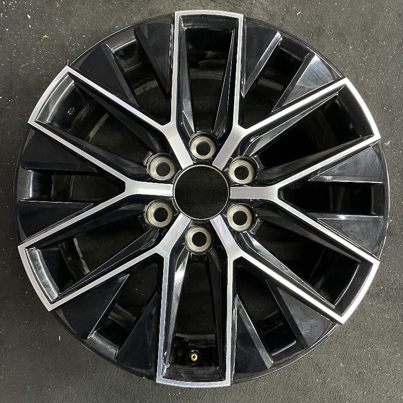 20" GX550 24 20x7.5 alloy machined black Original OEM Wheel Rim — OEM ...