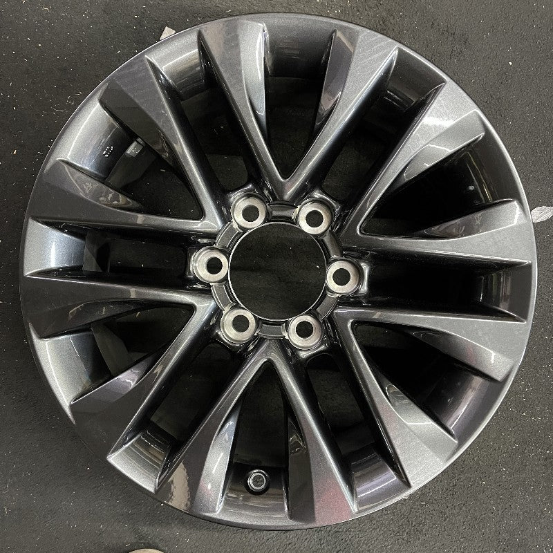 18" LEXUS GX460 17 18x7.5 alloy 6 spoke split spoke V spoke gunmetal O ...