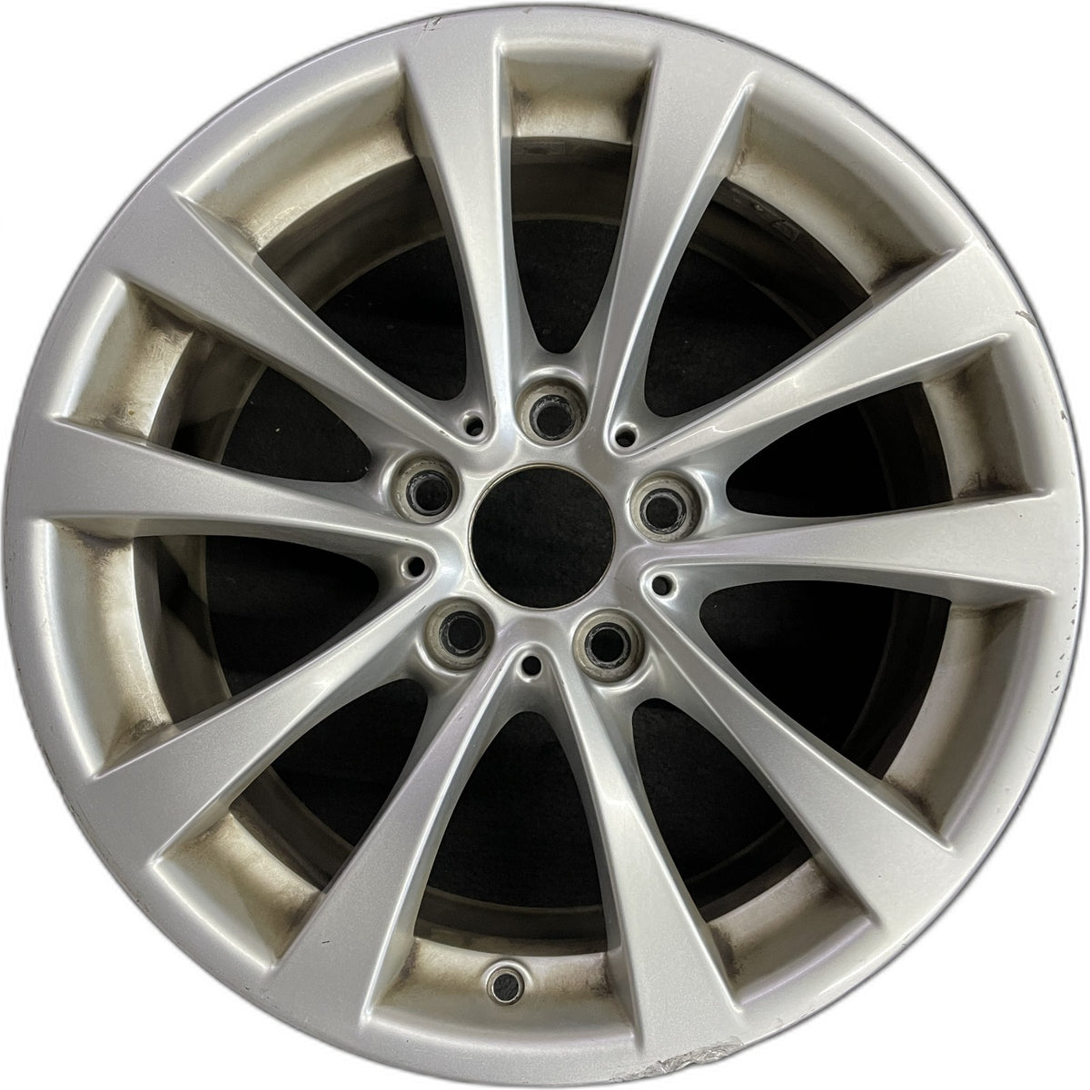 17" BMW 320i 12-13 , 17x7.5 , 5 spoke, V spoke, narrow spoke edge Orig ...