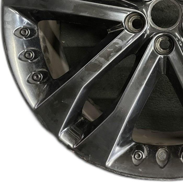 20" F TYPE 14-16 20x9 alloy 5 split spoke flat spoke outer edge rivets ...