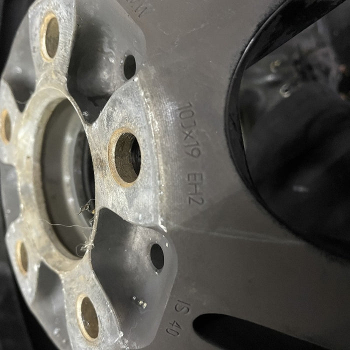 19" BMW M2 16-17 19x10 alloy 10 spoke wide spoke edge rear black Origi ...