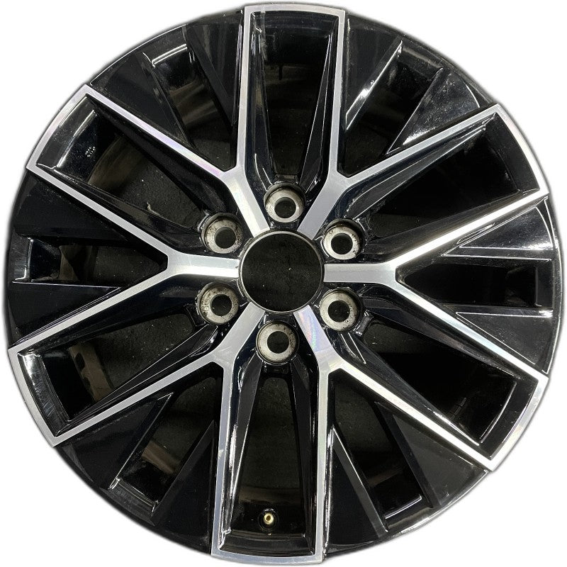 20" GX550 24 20x7.5 alloy machined black Original OEM Wheel Rim — OEM ...