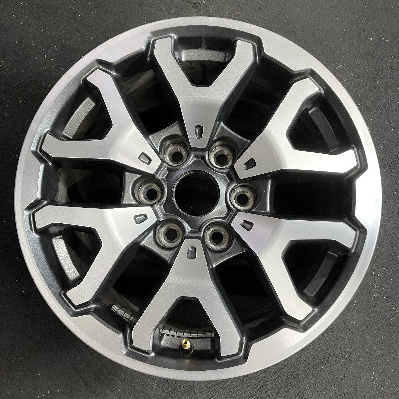 17" FORD F150 RAPTOR 21-23 17x8.5 aluminum 6 spoke V spoke silver Orig ...