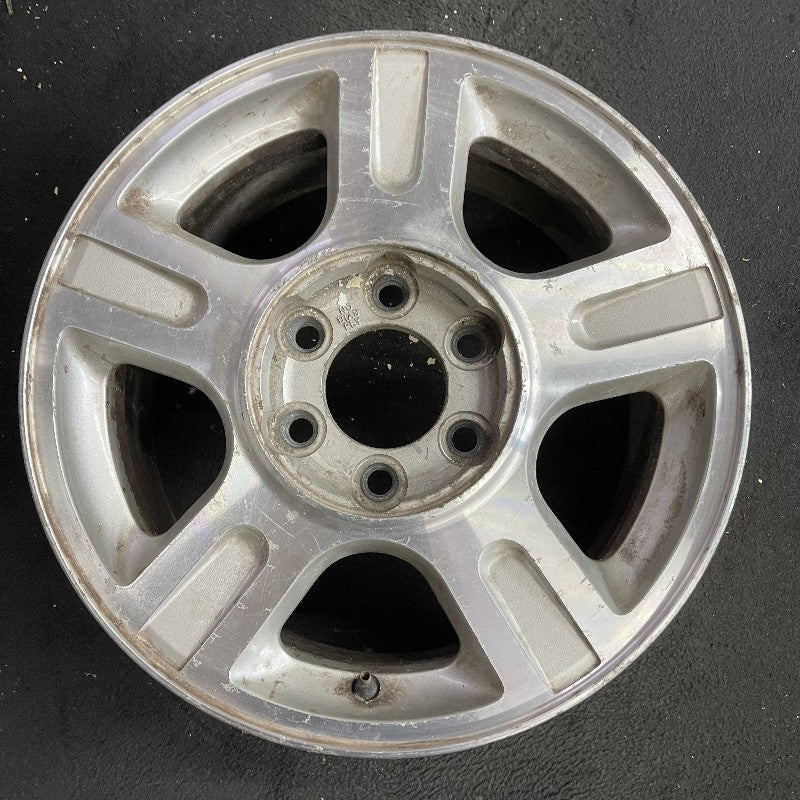 17" EXPEDITION 03 17x7.5 5 spoke aluminum inserts in spokes Original O ...