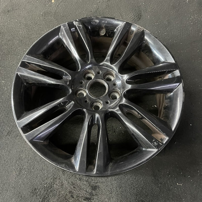 18" XE 17-19 18x7.5 alloy 7 spoke split spoke black Original OEM Wheel ...