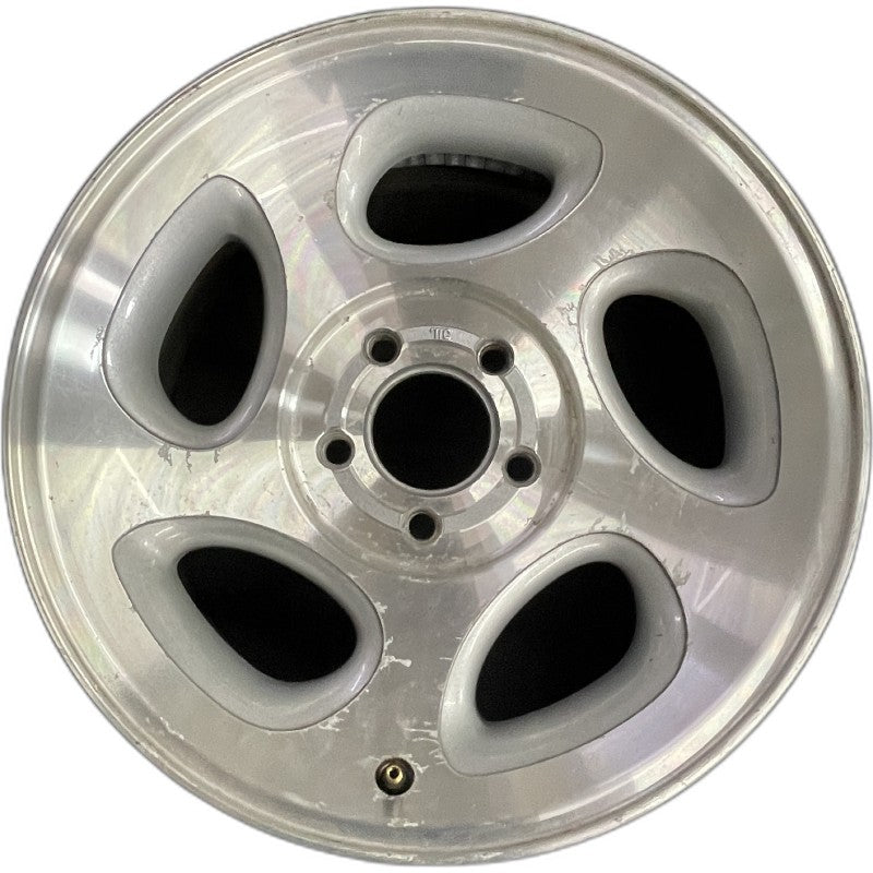 16" EXPLORER 98 16x7 aluminum 5 spoke ID F87A-HA machined face Origina ...
