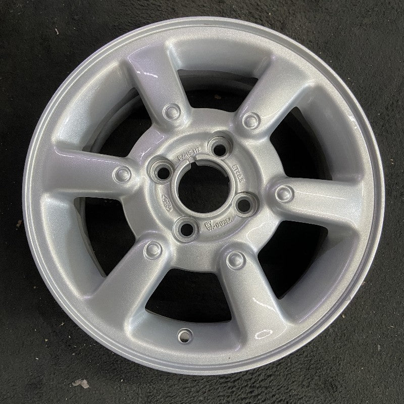 15" CONTOUR 98 15x6 aluminum 6 spoke Original OEM Wheel Rim — OEM WHEEL ...