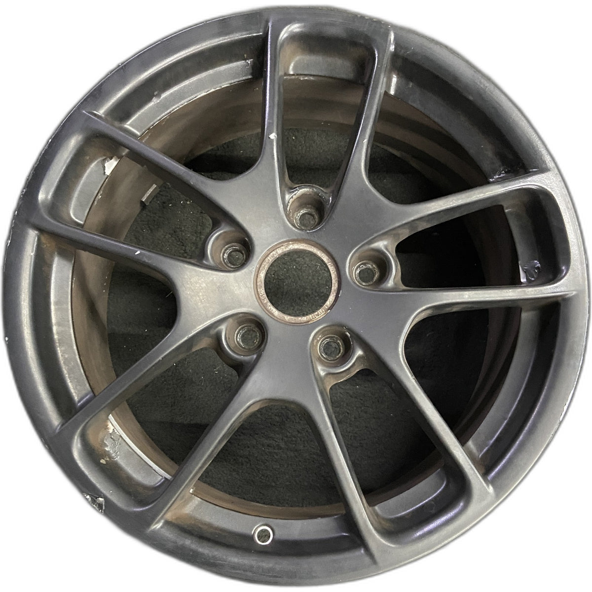 18" PORSCHE BOXSTER 17-25 18x8, , triangle spoke Original OEM Wheel Ri ...