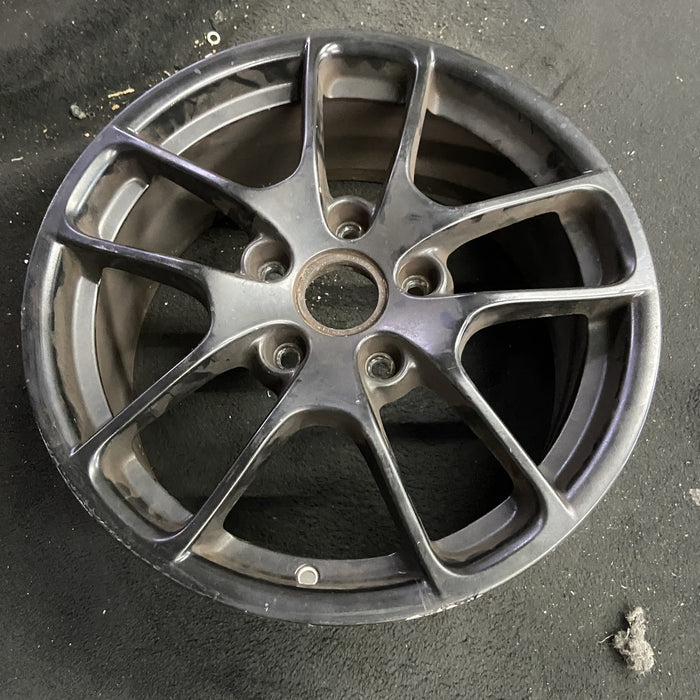 18" PORSCHE BOXSTER 17-25 18x8, , triangle spoke Original OEM Wheel Ri ...