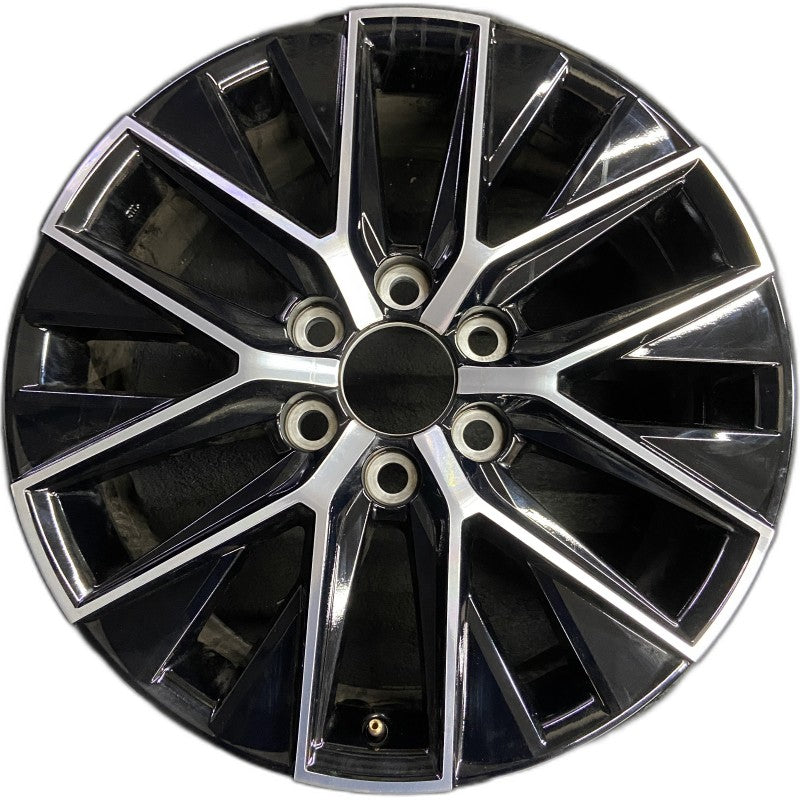 20" GX550 24 20x7.5 alloy machined black Original OEM Wheel Rim — OEM ...