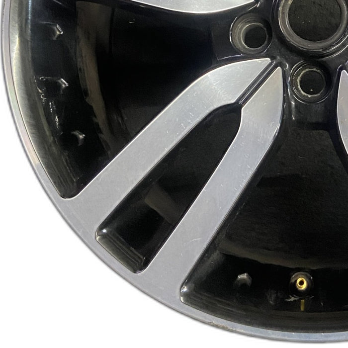 20" LR4 10-16 alloy 20x8.5 5 split spoke silver black inlay Original O ...