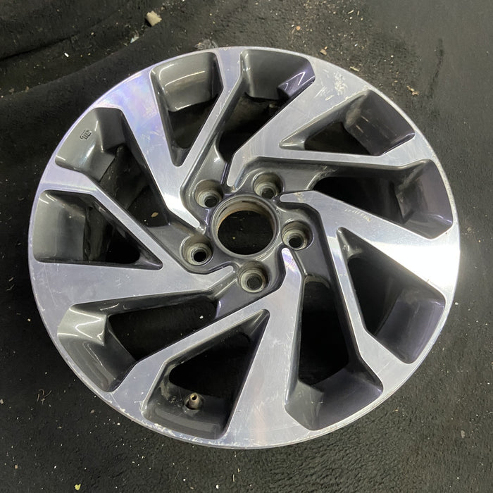 16" CIVIC 16 16x7, alloy, gray inlay Original OEM Wheel Rim — OEM WHEEL ...
