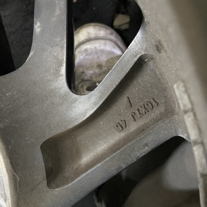 16" CIVIC 16 16x7, alloy, gray inlay Original OEM Wheel Rim — OEM WHEEL ...