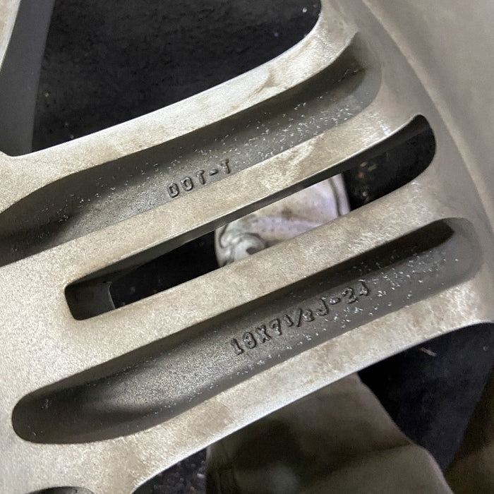 18" CHARGER 06 18x7.5 10 spoke 5 pairs polished w/o black accent Origi ...