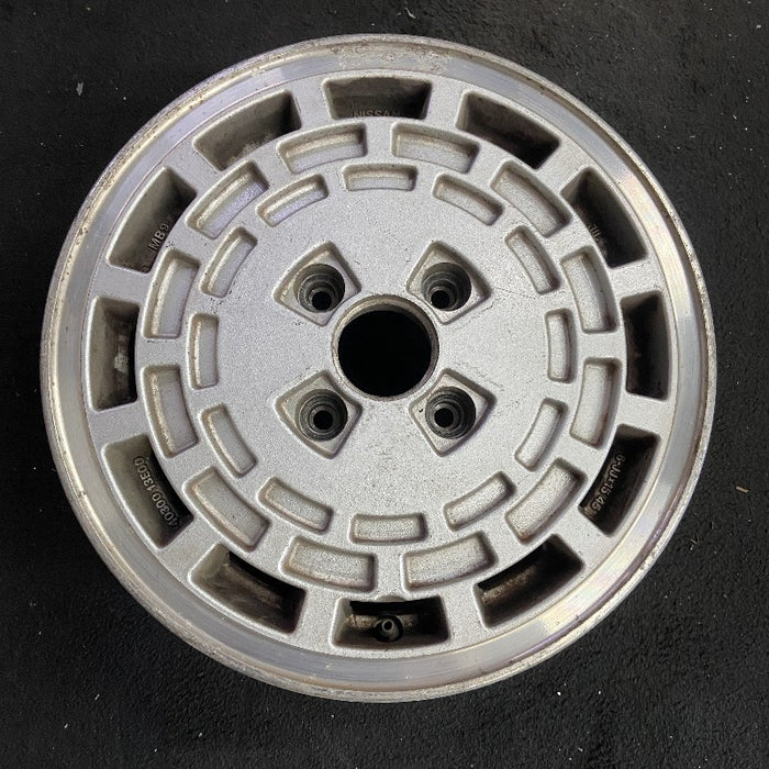 15" MAXIMA 85-86 15x6 alloy silver Original OEM Wheel Rim — OEM WHEEL SHOP