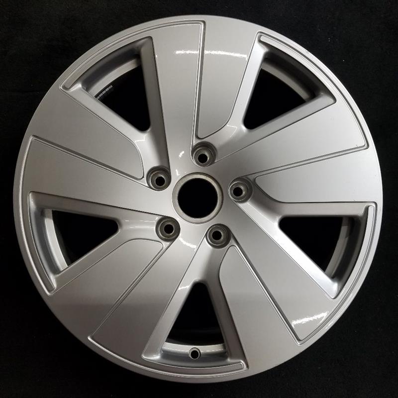 19" PORSCHE TAYCAN 20-24 19x8 5 spoke silver Original OEM Wheel Rim ...