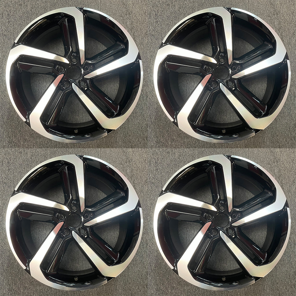 19" Set of 4 New 19X8.5 Alloy Wheels For 2018-2022 HONDA Accord OEM Qu ...