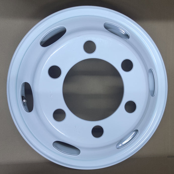 16" Single 16x6 White Steel Wheel For ISUZU NPR NPR-HD NQR 1995-2023 O ...