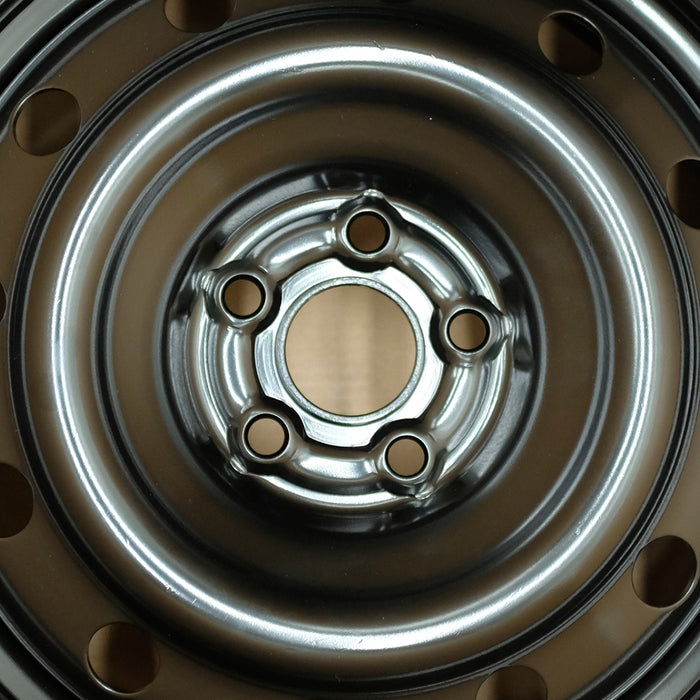 16" 16x6.5 Set of 4 5x100mm Black Steel Wheels For Toyota Corolla Matr ...