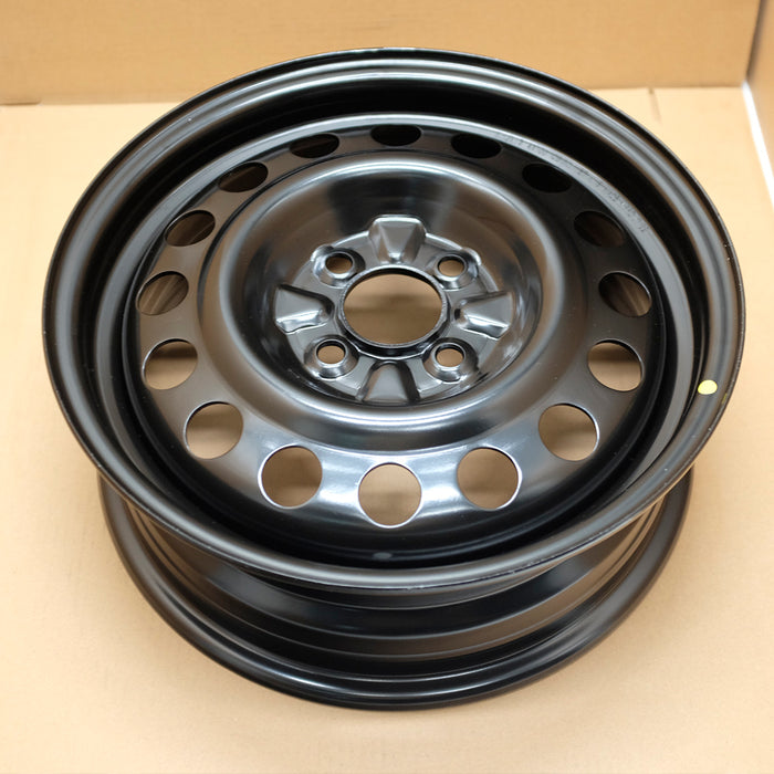 15" Single 15X5.5 Black Steel Wheel For Nissan Versa 2013-2019 OEM Qua ...