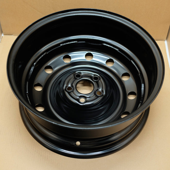 16" 16x6.5 Set of 4 5x100mm Black Steel Wheels For Toyota Corolla Matr ...