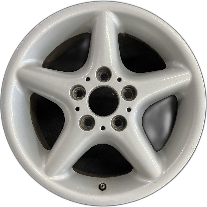 16" BMW 525i 01-03 16x7 alloy 5 round spoke Original OEM Wheel Rim ...