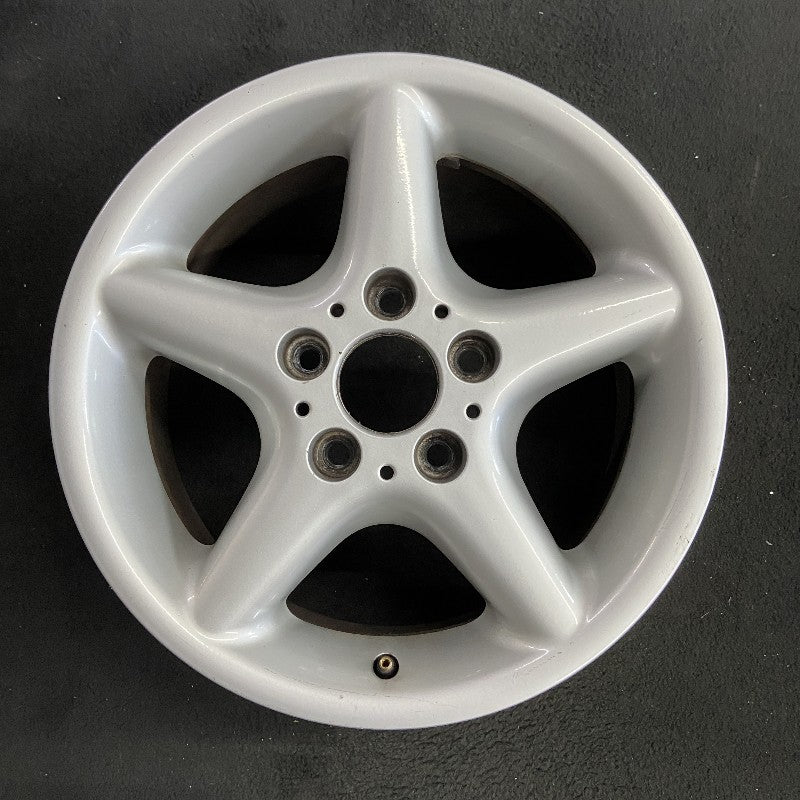 16" BMW 525i 01-03 16x7 alloy 5 round spoke Original OEM Wheel Rim ...